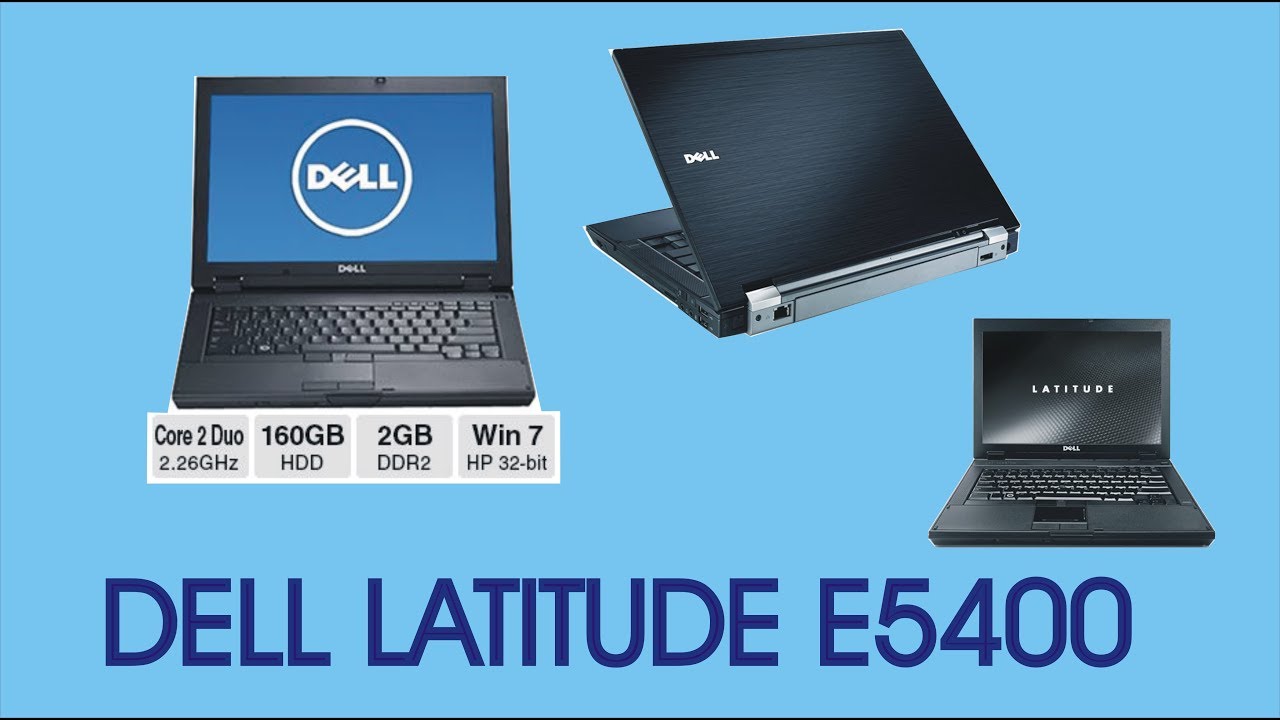 Dell Latitude E5400 Reviews - YouTube