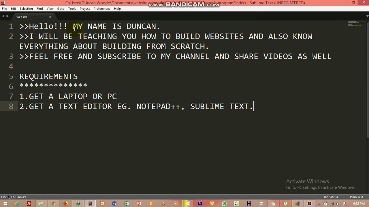 Learn Web Development Series 1 Youtube