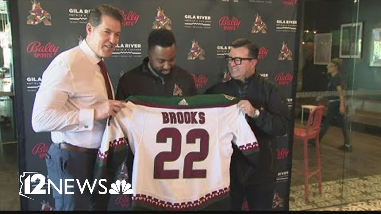 Arizona Coyotes introduce new skill development coach Nathaniel Brooks ...