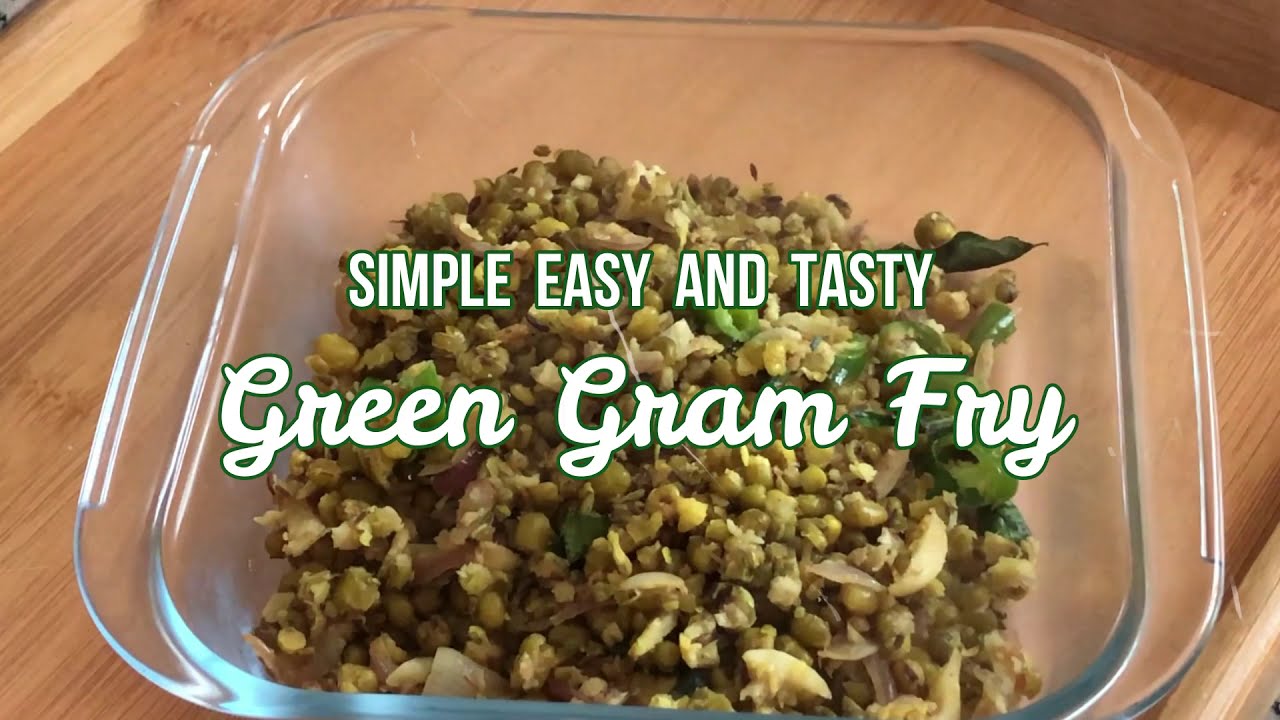Green Gram Fry - YouTube