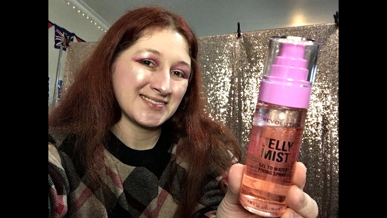 Review - Revolution Beauty Jelly Mist Gel To Water Fixing Spray - YouTube