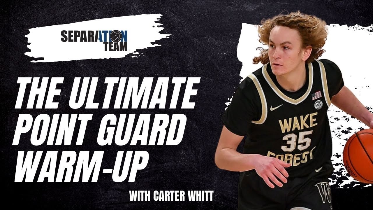 The ULTIMATE Point Guard Warmup With D1 Hooper Carter Whitt!🏀🏀🏆 - YouTube