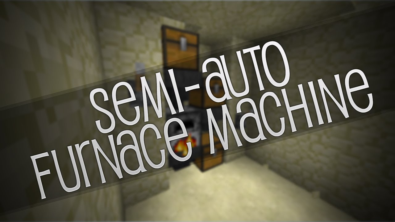 How to - Semi-Automatic Furnace Machine - YouTube