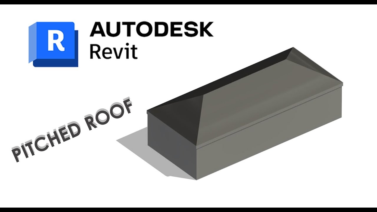 PITCHED ROOF PART 1_ REVIT - YouTube