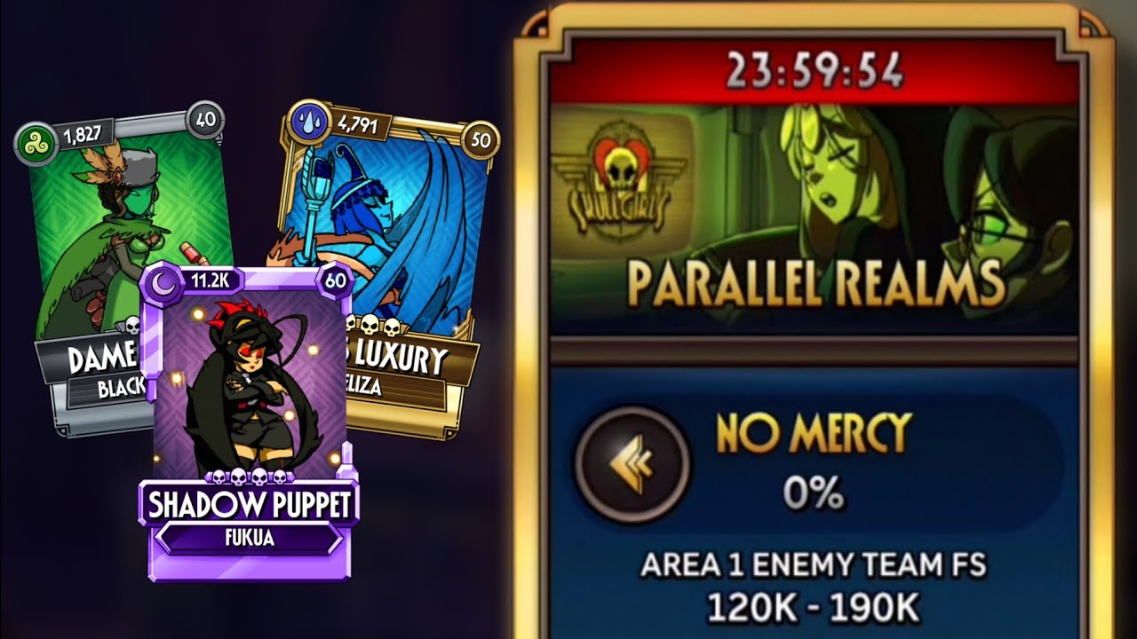 Characters with Once per match abilities only, Parallel Realms NO MERCY ...