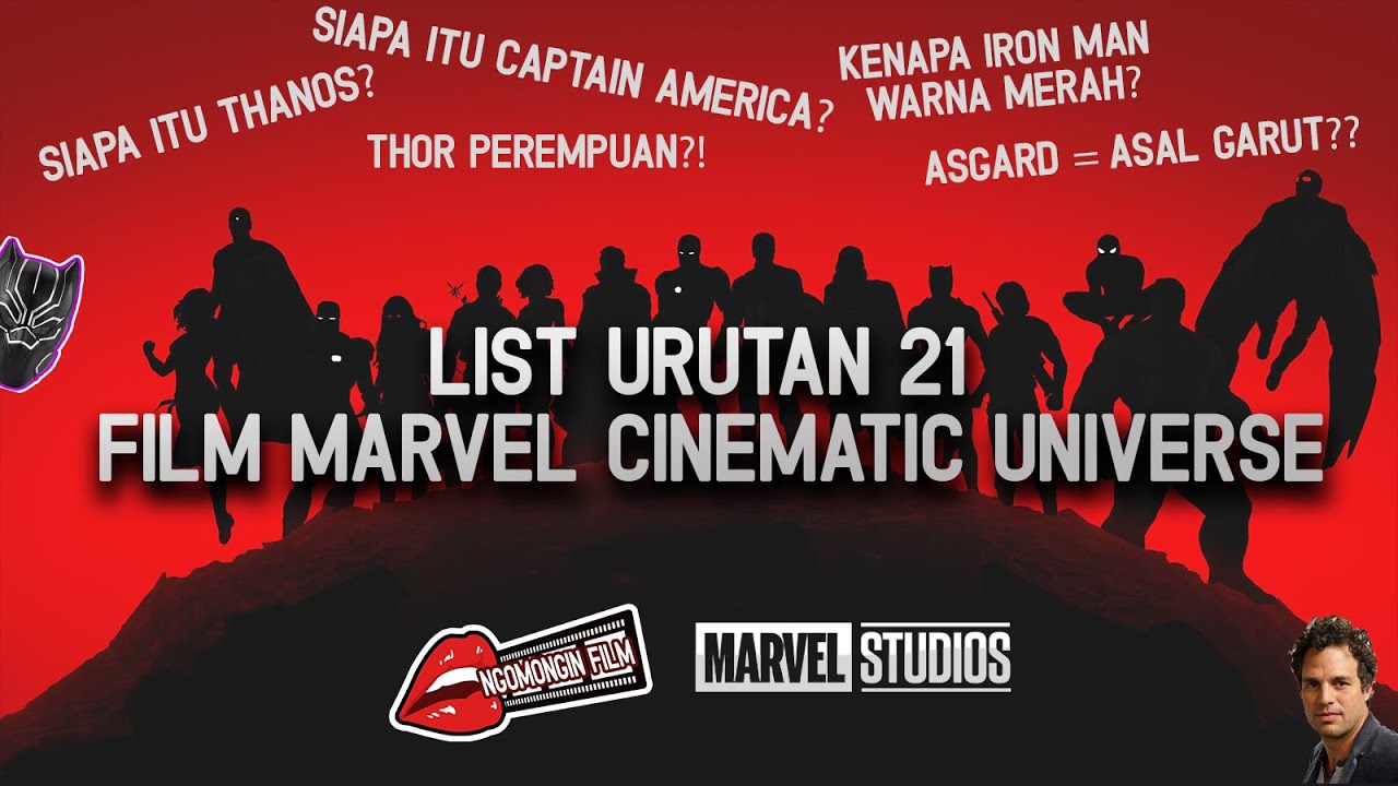 List Urutan 21 Film Marvel Cinematic Universe Sebelum Avengers Endgame ...