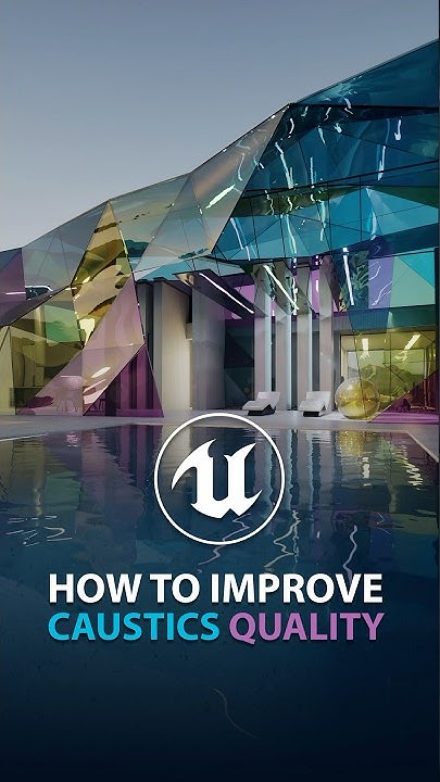 How to Improve Caustics quality in Unreal Engine Path Tracer #unrealengine #archviz #tutorial # ...