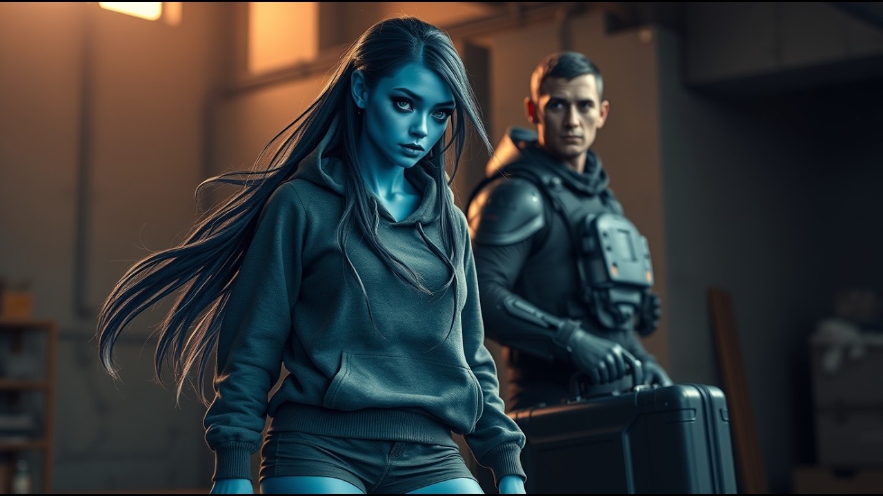 Man Reconnects with His Long-Lost Alien Sister—And She's a Beautiful ...