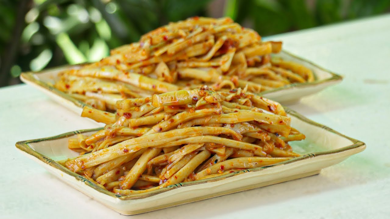 Tantalizingly Spicy: Easy Homemade Chinese Bamboo Shoots Recipe - YouTube