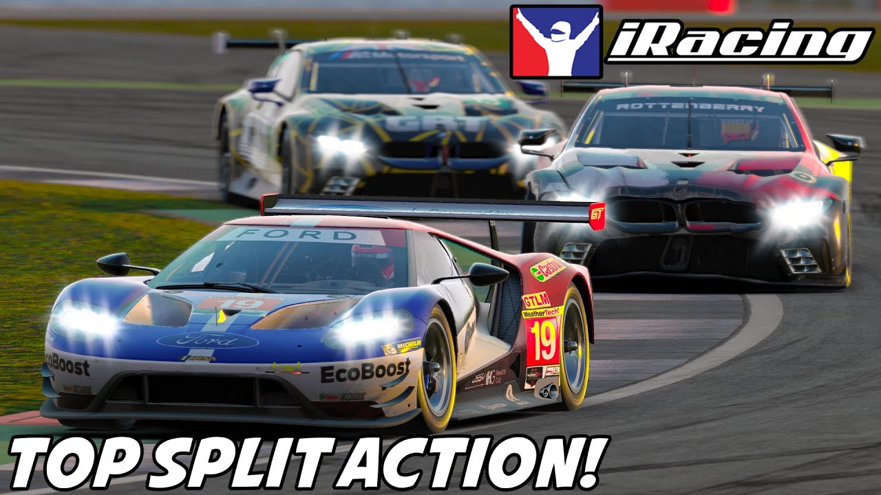 Top Split Action! | iRacing Ford GT GTLM @ Silverstone | IMSA GTE ...