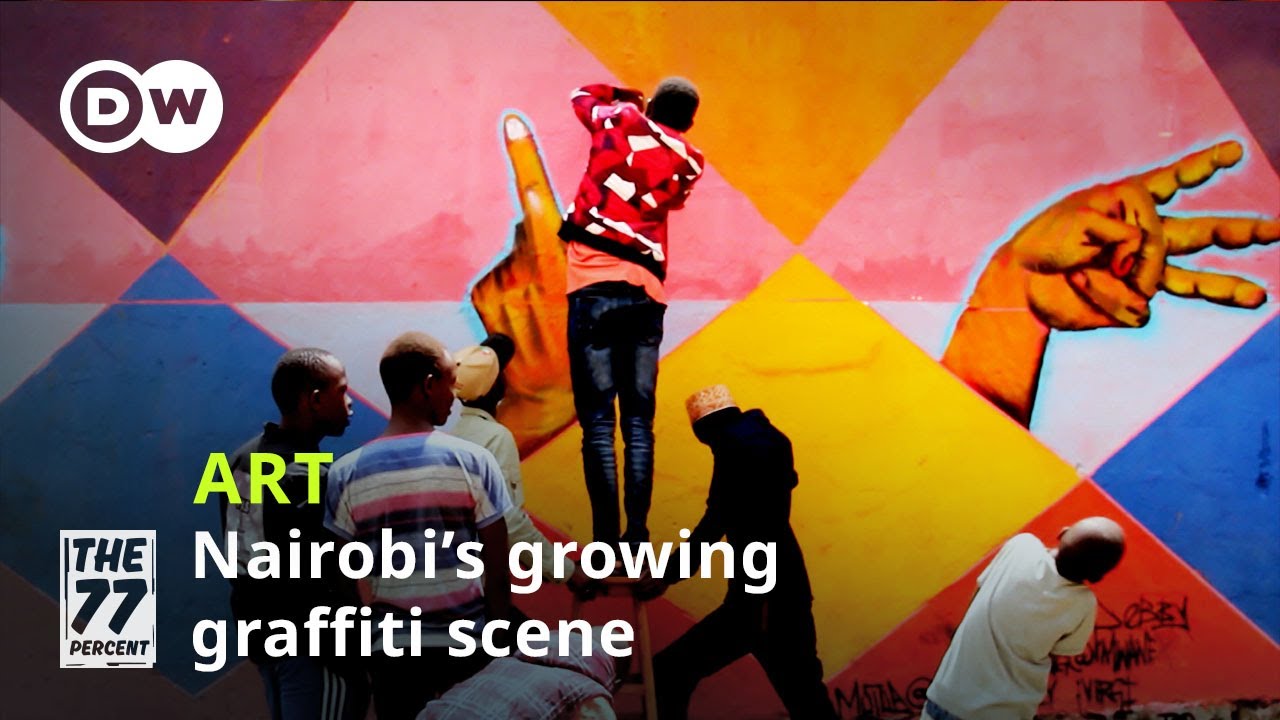 Nairobi’s growing graffiti scene | Street art for the community - YouTube