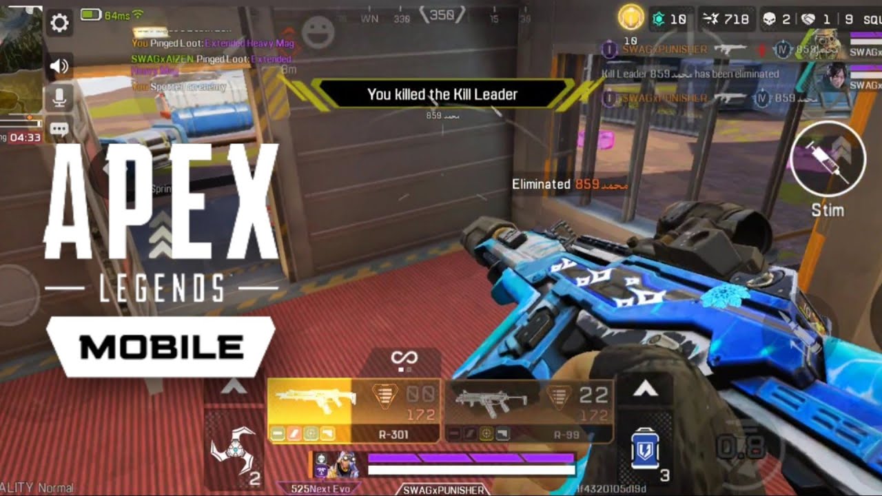 New R301- Carbine skin | Killing highlights #12 #apexlegendsmobile # ...