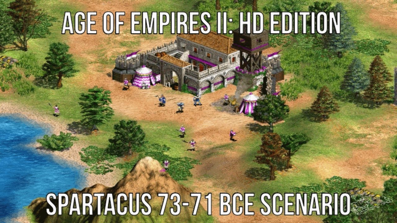 Age of Empires 2 HD: Custom Scenarios - Spartacus 73-71 BCE (Rebellions ...