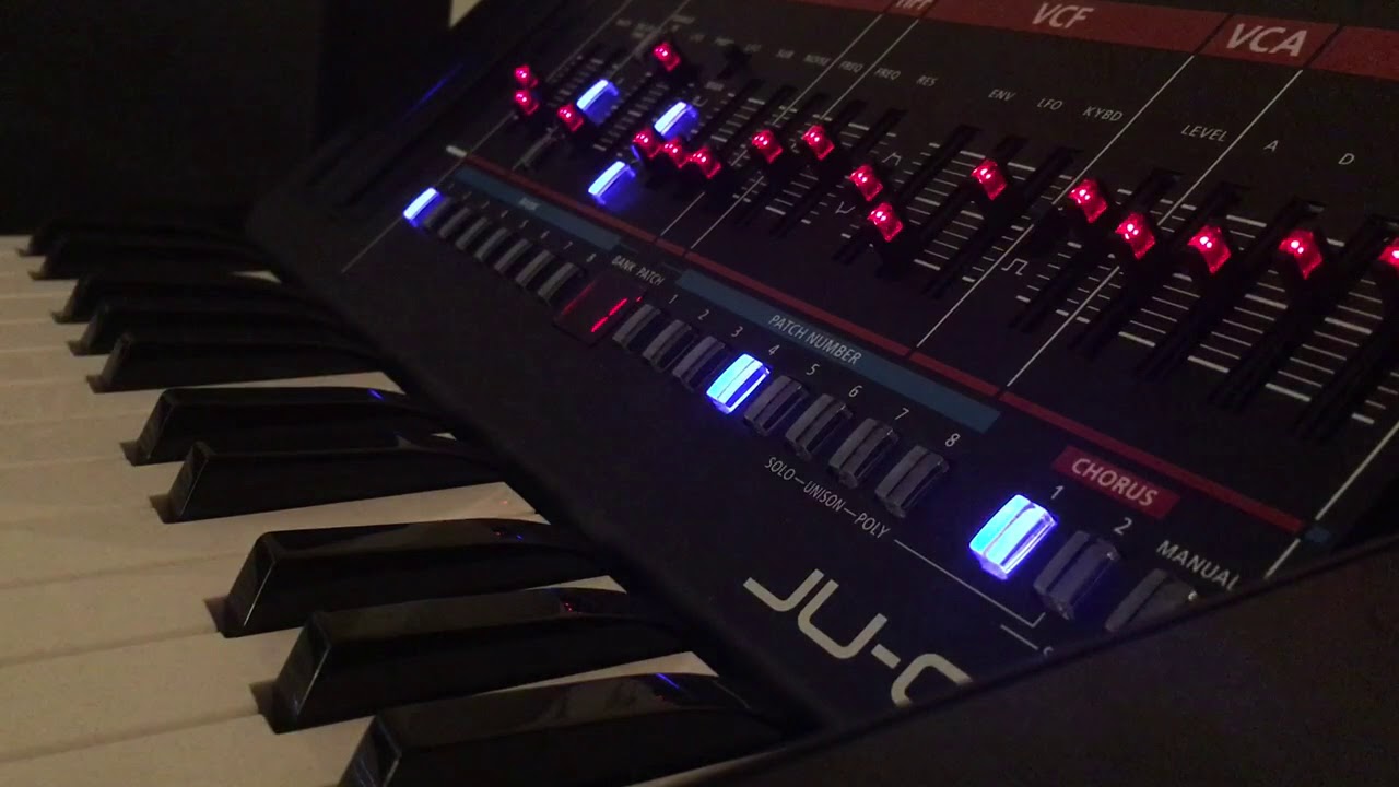 Roland Boutique JU-06 Strings and Piano - YouTube