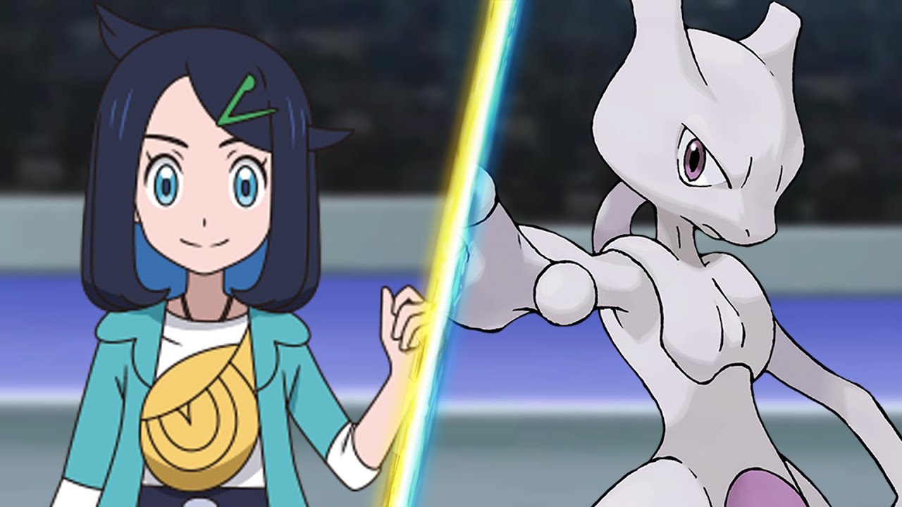 Pokémon Battle: Liko Vs Mewtwo - YouTube