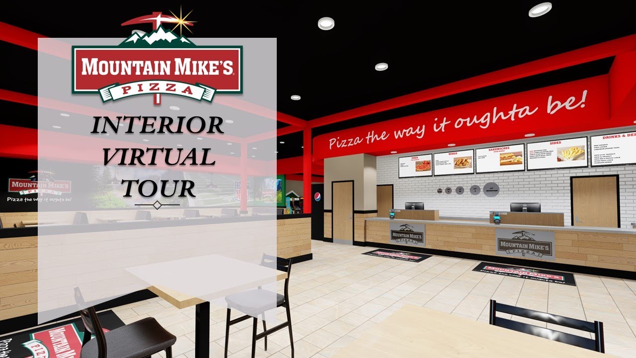 Mountain Mike's Pizza Interior Virtual Tour - YouTube