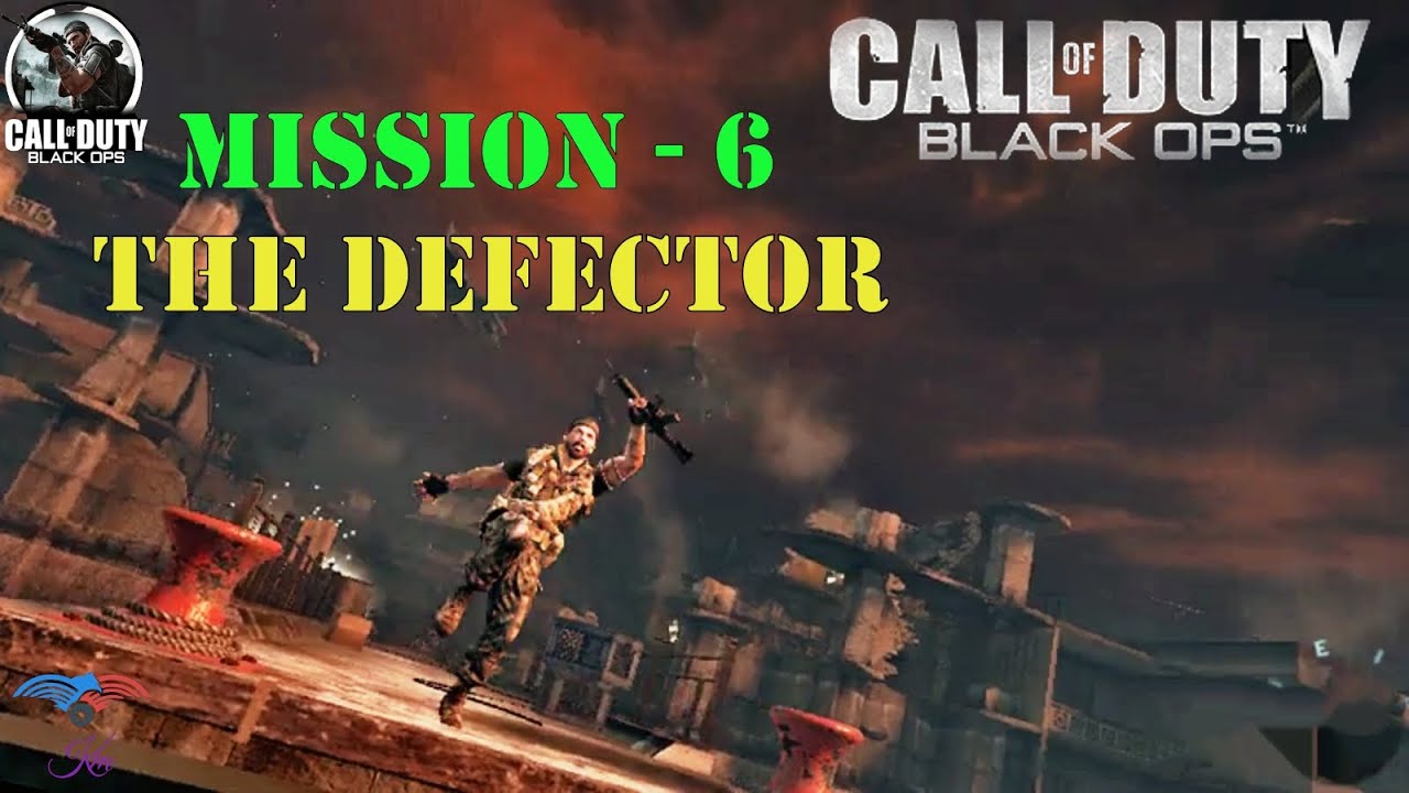 Call of Duty : Black Ops 1 - Mission 6 : The Defector ꠱ Full ...