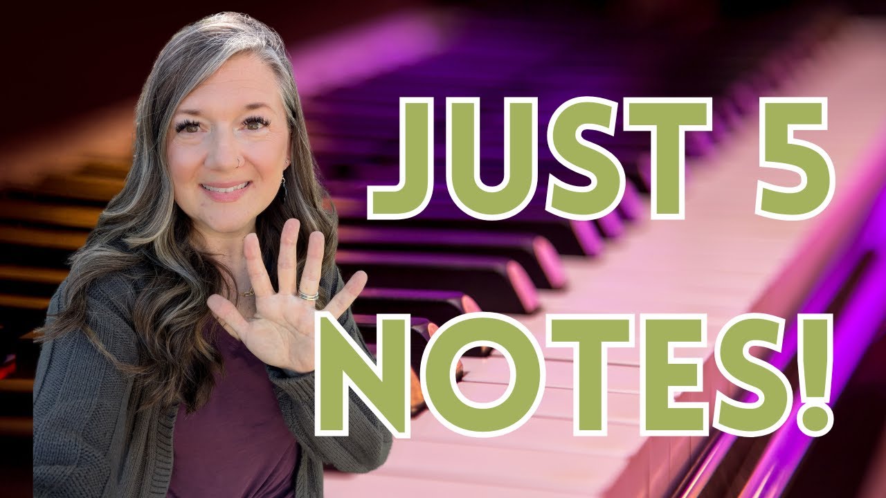 🎹5-Note Piano Improv 🎶 Easy Blues for Beginners! - YouTube