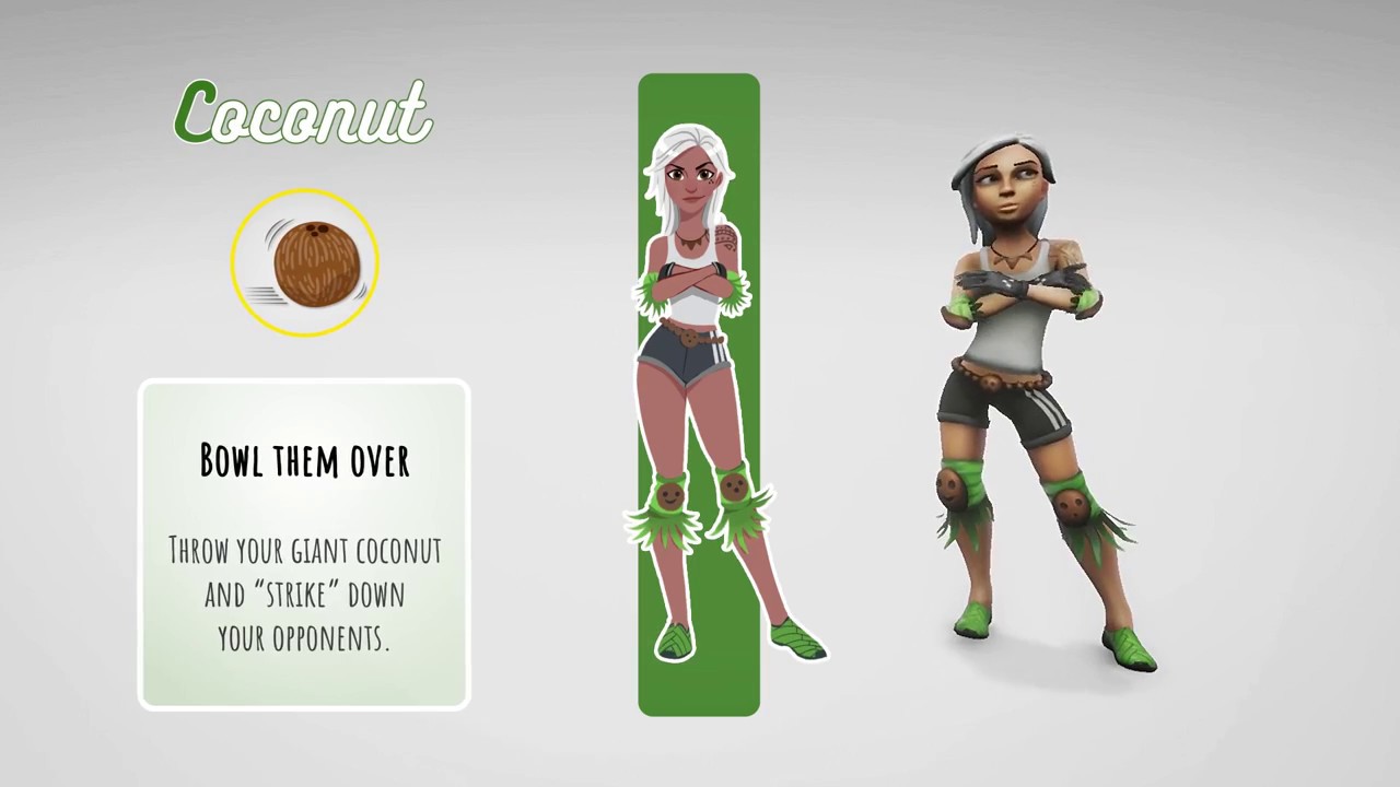 All-Star Fruit racing - Coconut Character - YouTube