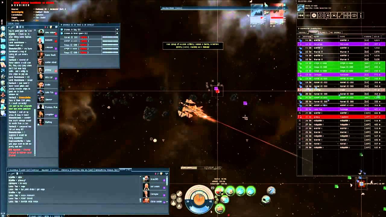 EVE Online, PVP, Lowsec, Rapier, Vagabond, Drake - YouTube