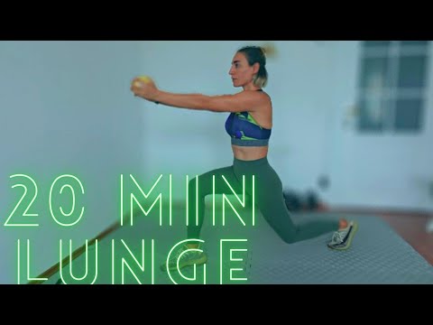 20 DAKİKA SÜPER ETKİLİ BACAK ANTRENMANI - YOK BÖYLESİ  (20 MIN LEG WORKOUT | LUNGES AT HOME WORKOUT)