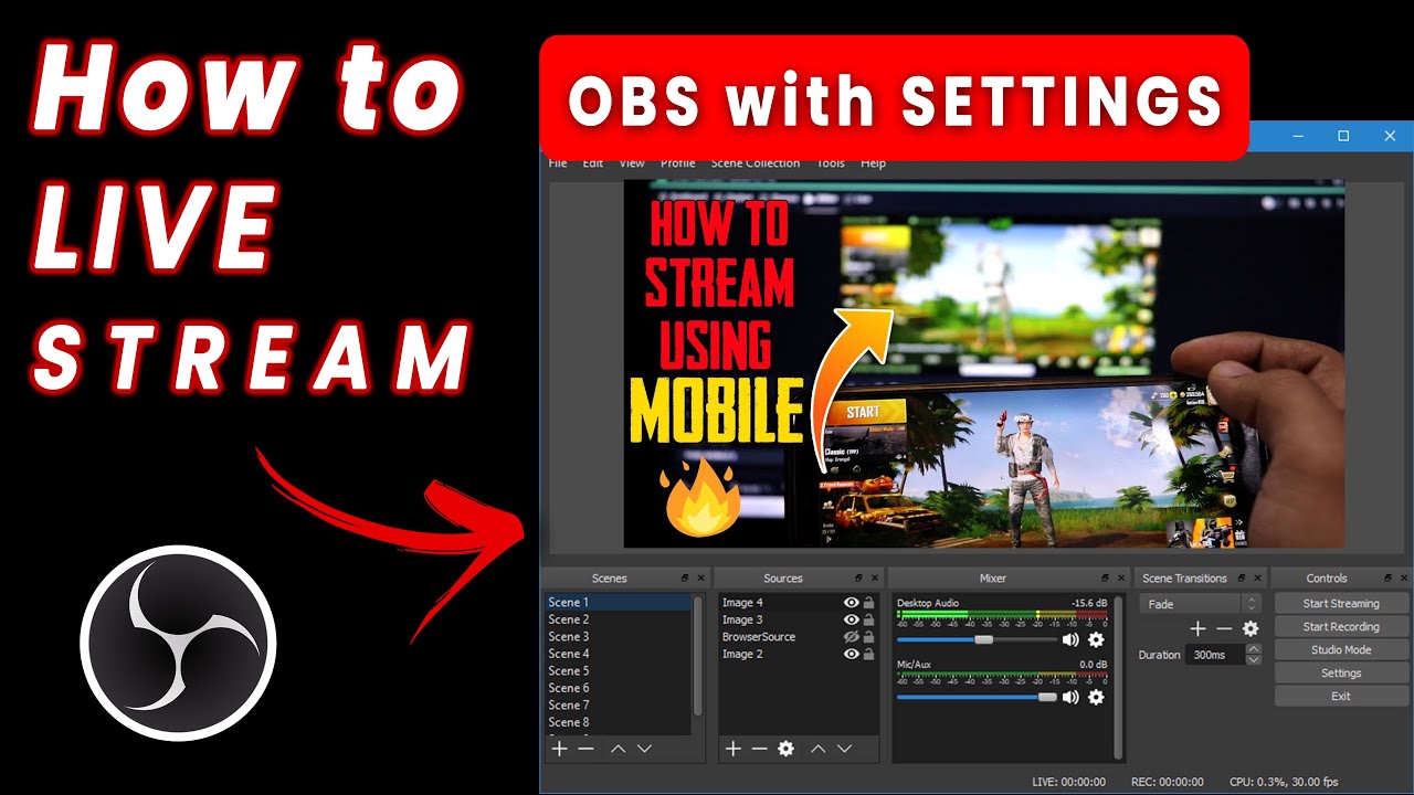 How To Live Stream PUBG Like Professional Streamers On PC | 2020 + Full ...