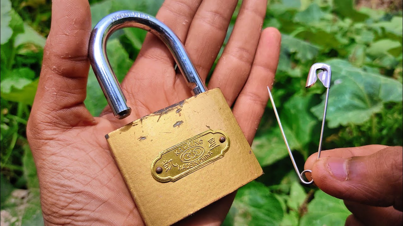 Lock Open Trick 🔓 - THE EXPERIMENT LIST - YouTube