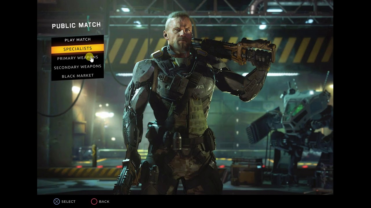 Call of Duty Black Ops 4 UI design - YouTube