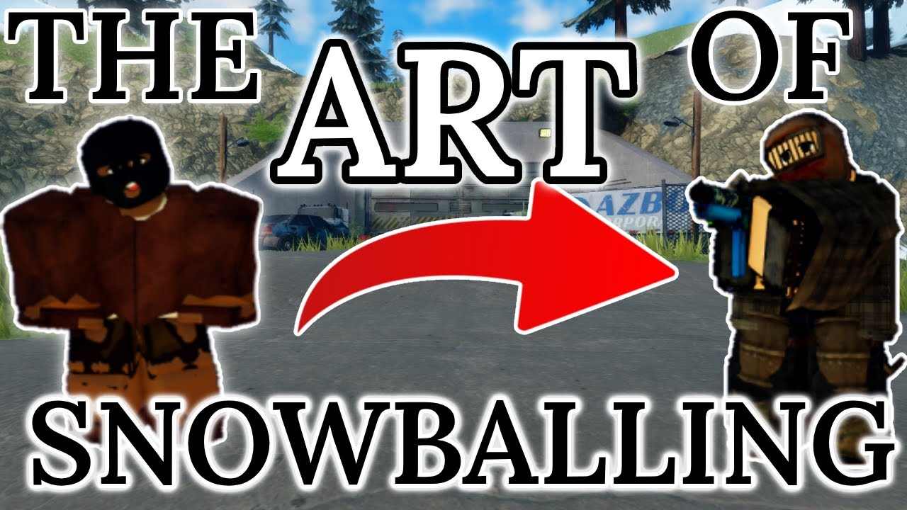 SOLO SNOWBALLING ON ROBLOX RUST | Fallen Survival - YouTube