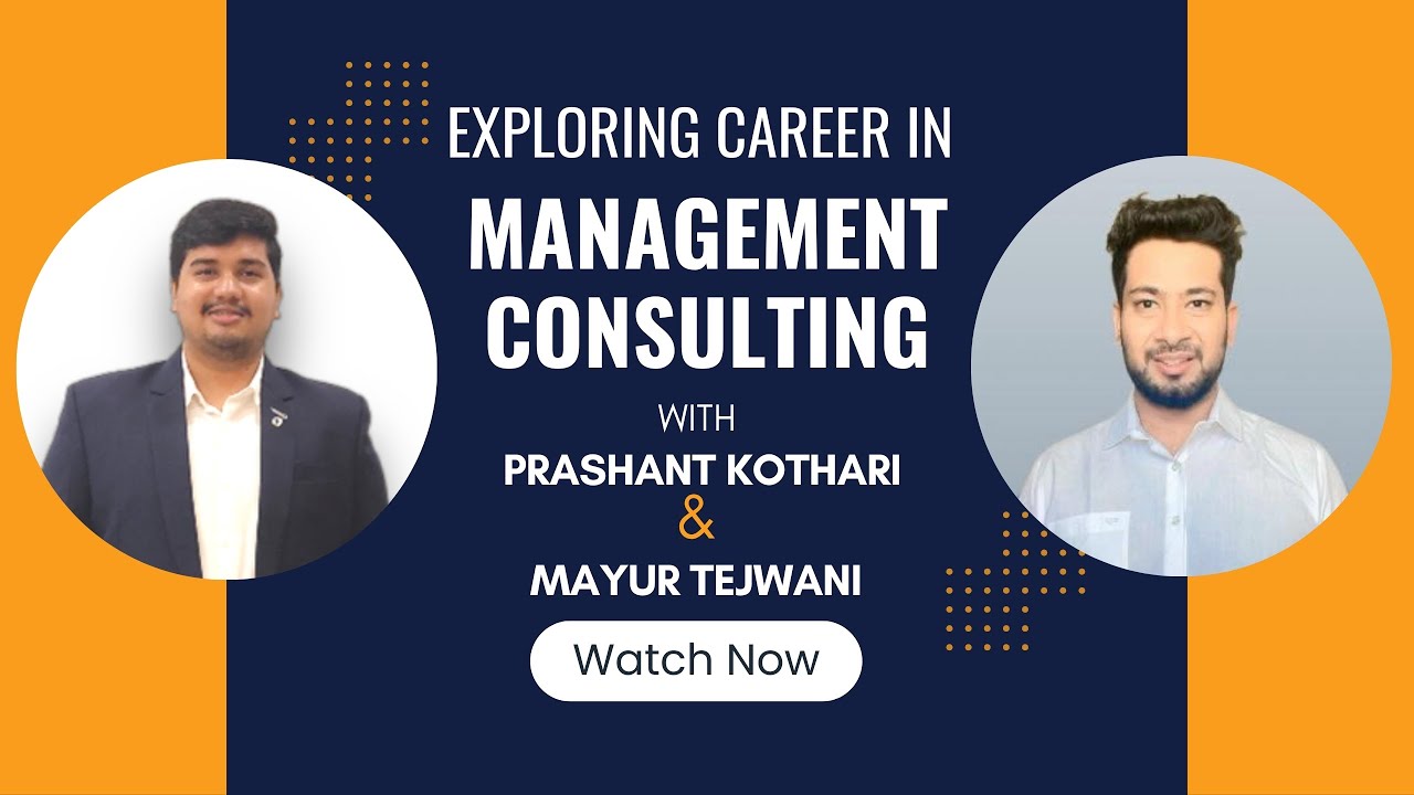 EP14: Exploring Career in Management Consulting with Mayur Tejwani ...