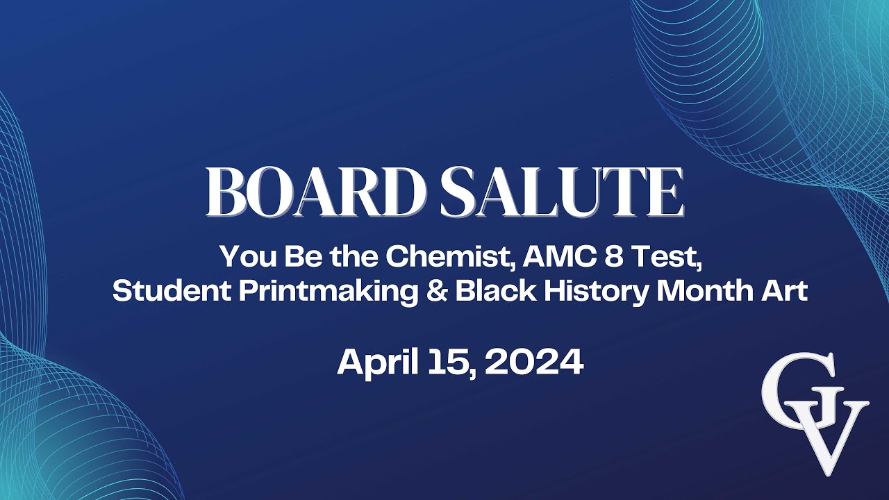 GV Board Salute - April 15, 2024 - YouTube