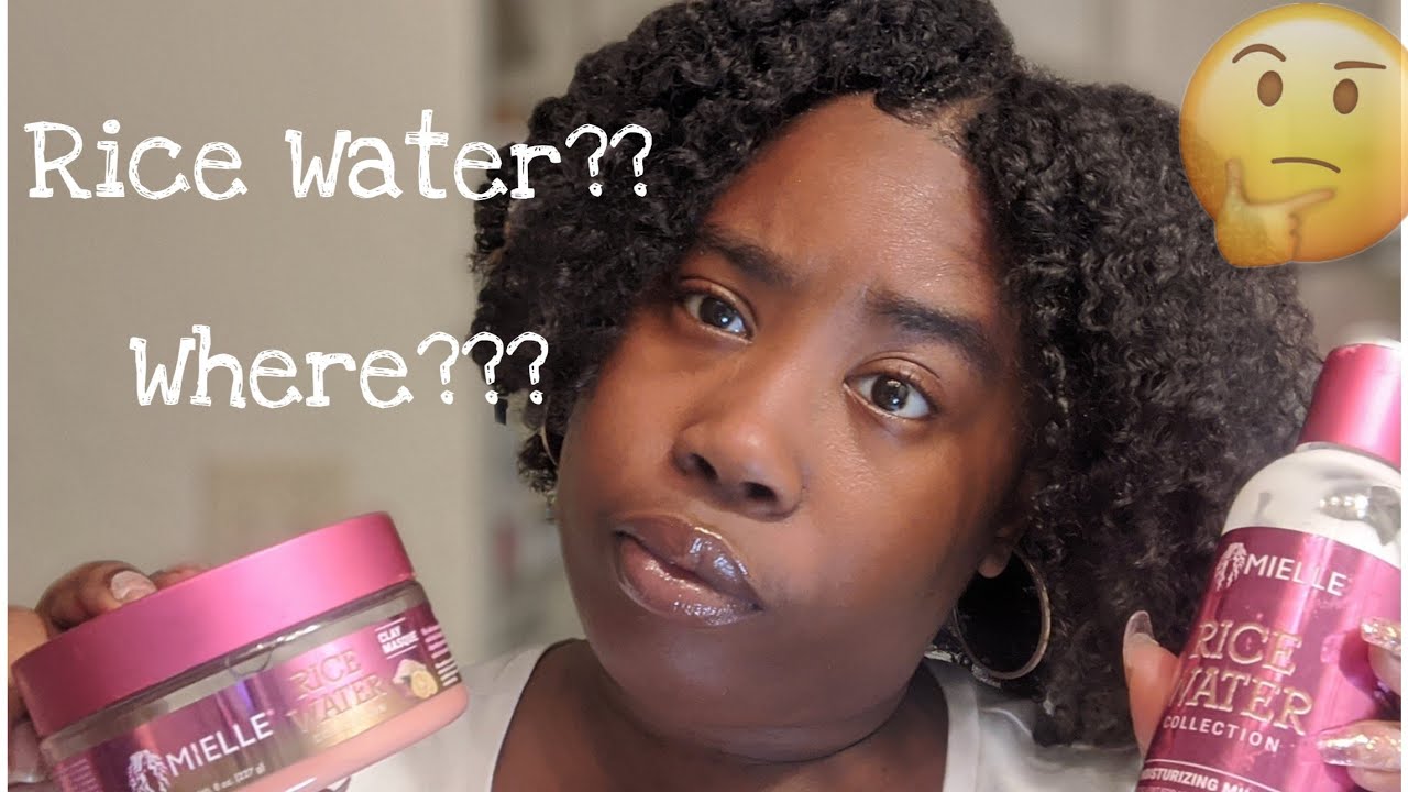 This Is Upsetting Me And My CURLS| Mielle Rice Water Collection Review ...