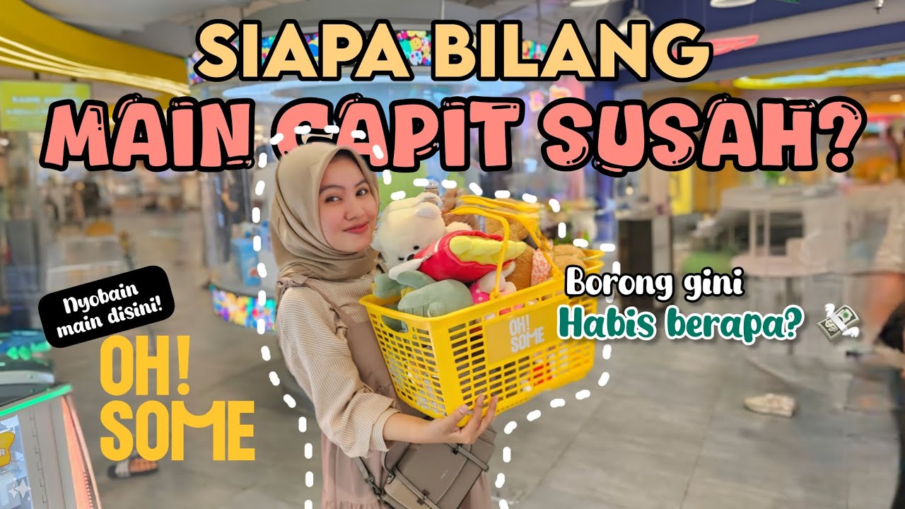 MAIN CAPIT BONEKA VIRAL DI MALL CENTRAL PARK? KATANYA GAMPANG BANGET⁉️ ...