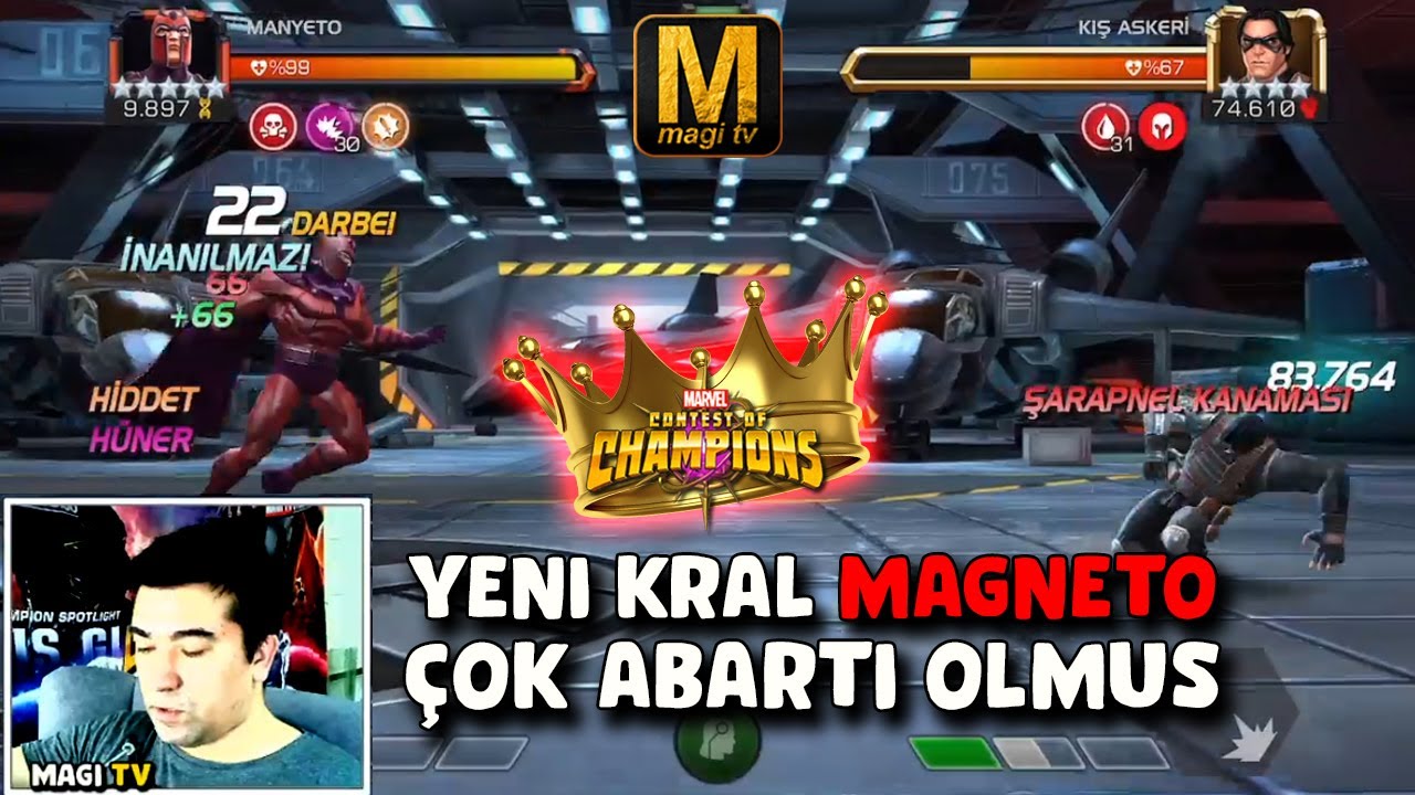 YENI KRAL MAGNETO - MCOC KIRMIZI MAGNETO GAME PLAY - YouTube