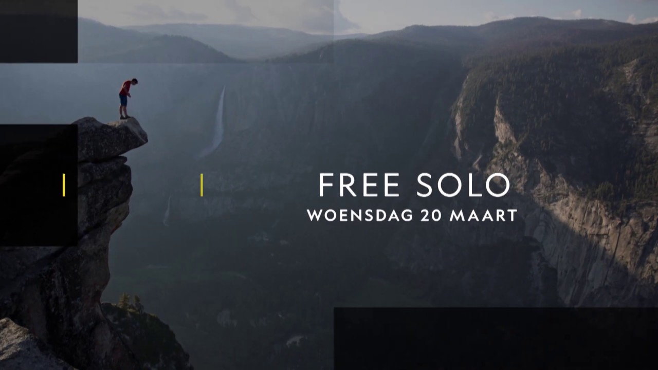 Free Solo | woensdag 20 maart 21u op Nat Geo - YouTube