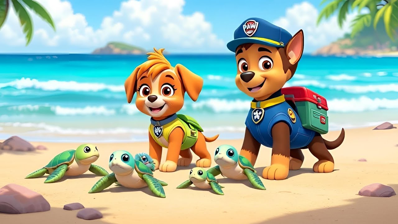 Paw Patrol: Pups Save the Sea Turtles" - YouTube