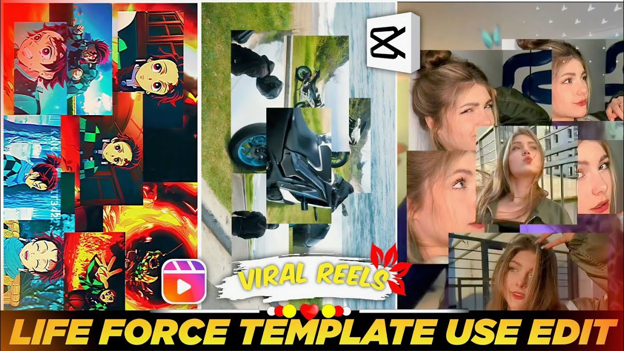 Life Force Trending Reels edit || Life force template use || Life Force ...