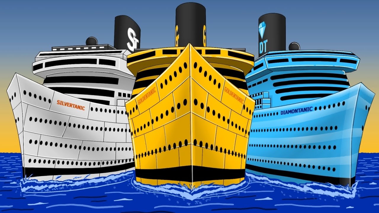 GOLDENTANIC ARRIVES ON TIME (24)⭐️🚢🛳 FlipaClip - YouTube