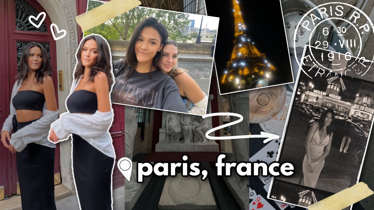 PARIS Travel Vlog: Exploring the City, Moulin Rouge, and More! - YouTube