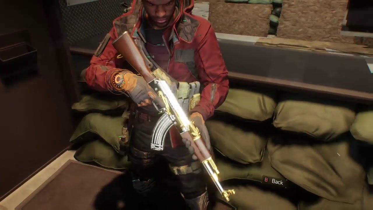 The Division : Warlord High End Assault Rifle - YouTube