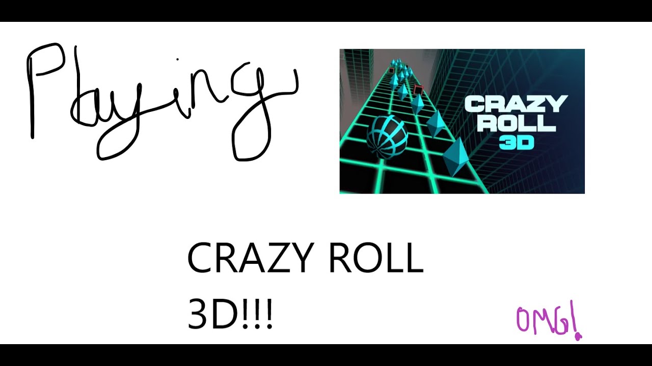 Playing Crazy Roll 3d!!(the hardest game in crazy games!0|Nivi And ...