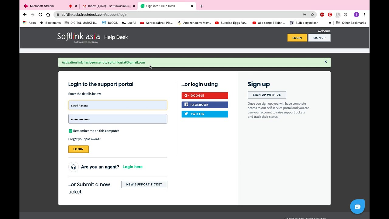 Softlink Asia Help Desk - YouTube