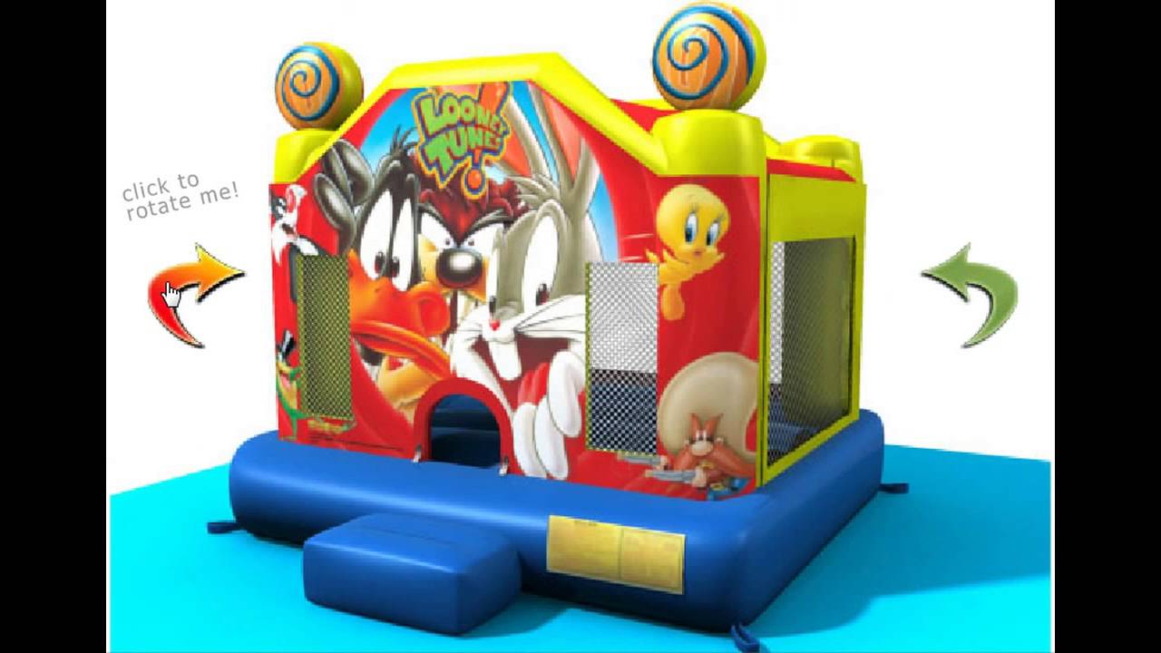 Looney Tunes Bounce House 3D - YouTube