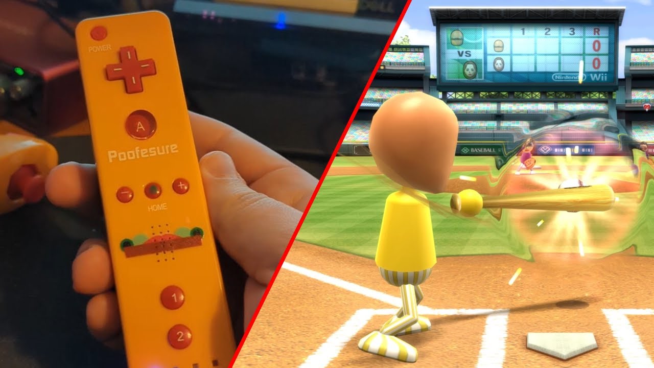 beating opponents with beefboss in wii sports baseball (using the ...