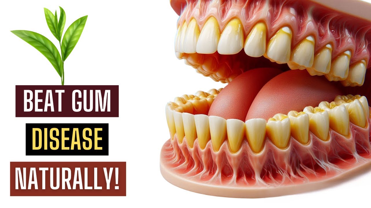 How to Stop Gum Disease & Reverse Receding Gums Naturally! - YouTube