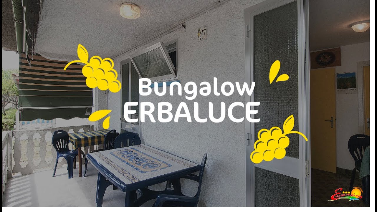 Bungalow ERBALUCE | EurCamping ☀️ - YouTube