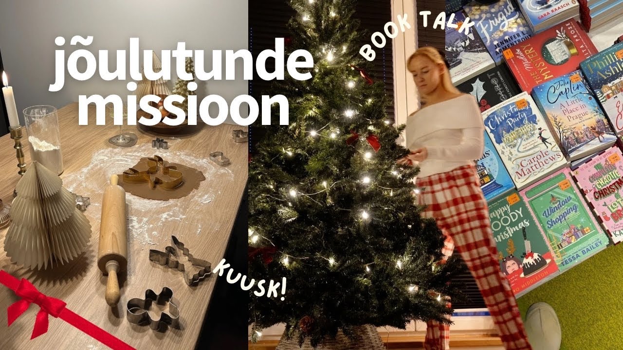 detsember on siin! 🎄🤍 kuuse kaunistamine (või selle algus) | VLOG - YouTube