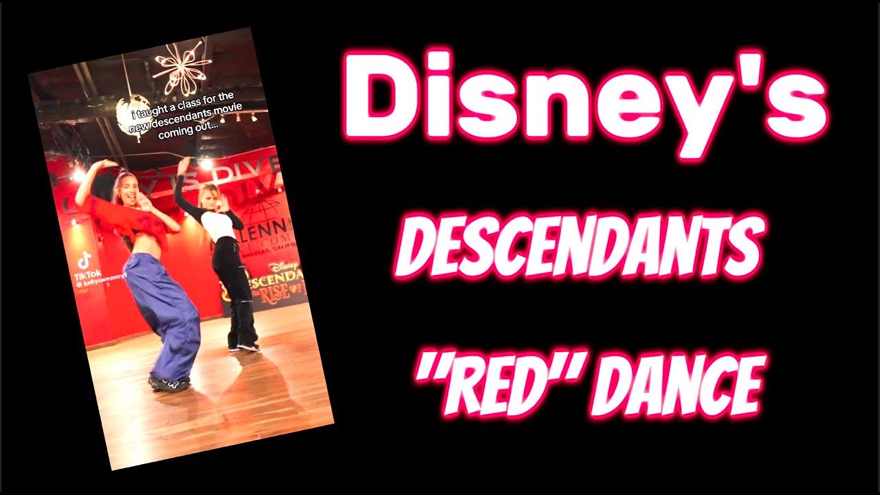 Learn the Epic Dance to "Red" from Disney's New Descendants Movie ...
