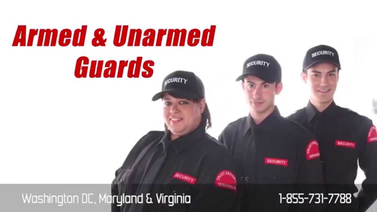 TRUST SECURITY SERVICES Washington DC, Maryland & Virginia - YouTube