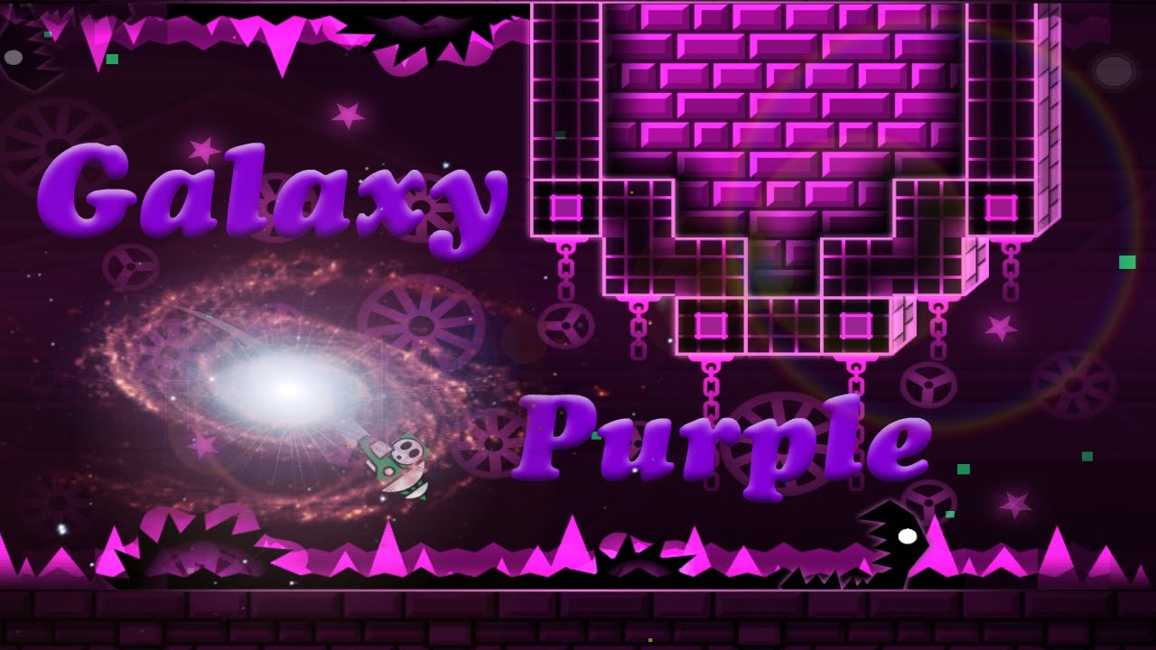 Galaxy Purple | Geometry Dash 2.0 - YouTube